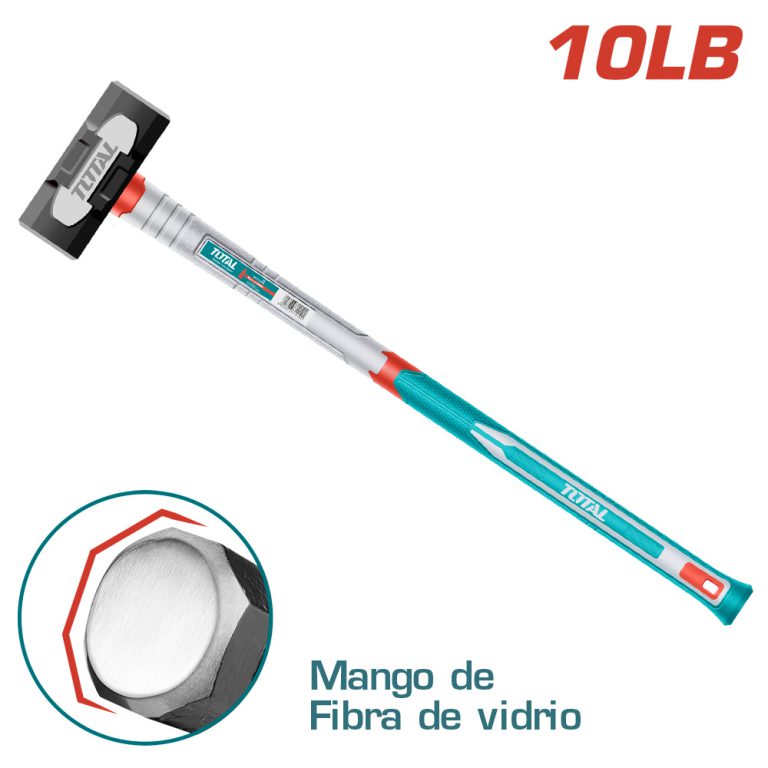 Martillo Combo De Cabeza Cuadrada De 10lbs Y 90cm Total - Total Ecuador