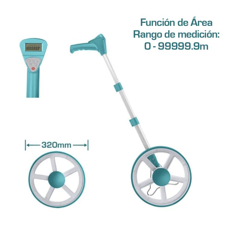 Medidor De Distancia Con Rueda De 9 Metros Total - Total Ecuador